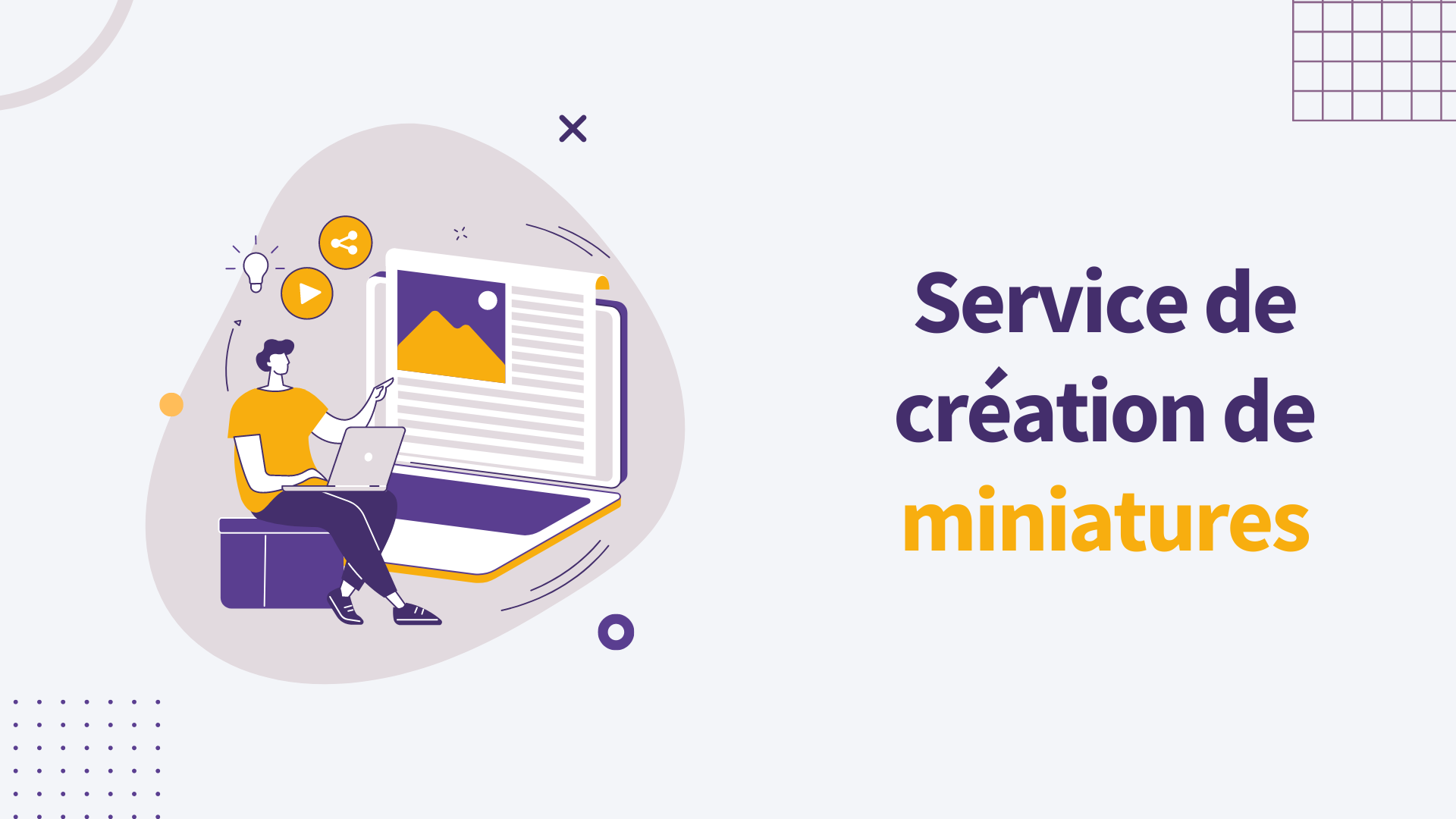 Conception de miniatures optimisées et attrayantes