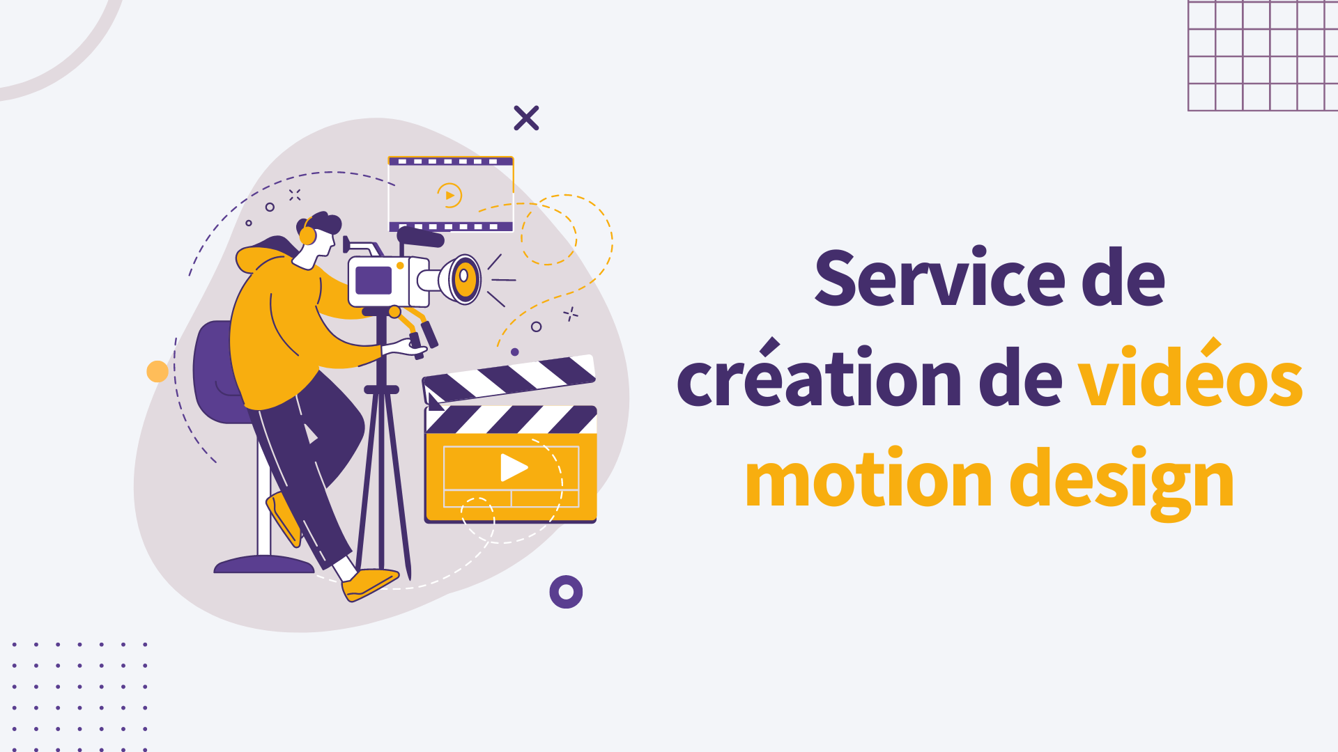 Conception de vidéos captivantes en motion design